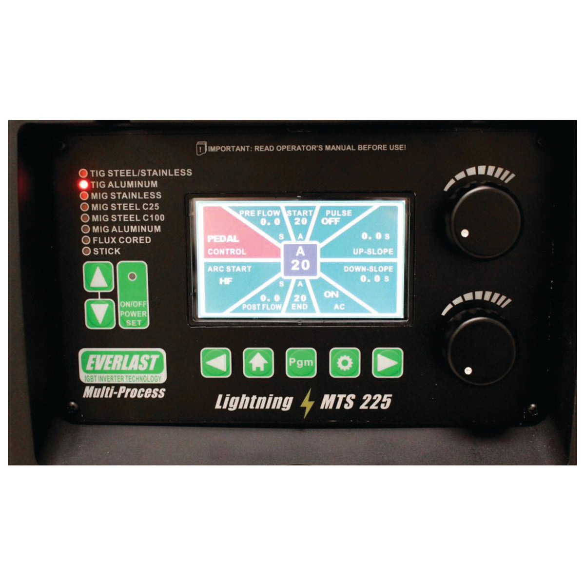 MTS Lightning 225 (with TIG PACKAGE) | Everlast Welders Australia